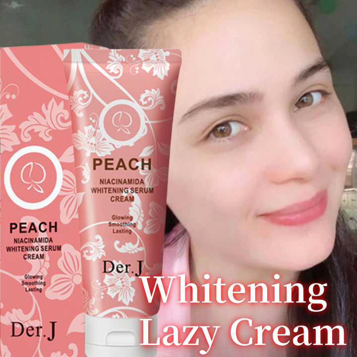 "Der.J Gluta Whitening Lazy Cream 200g Krim Siang Pemutih Niacinamide ...