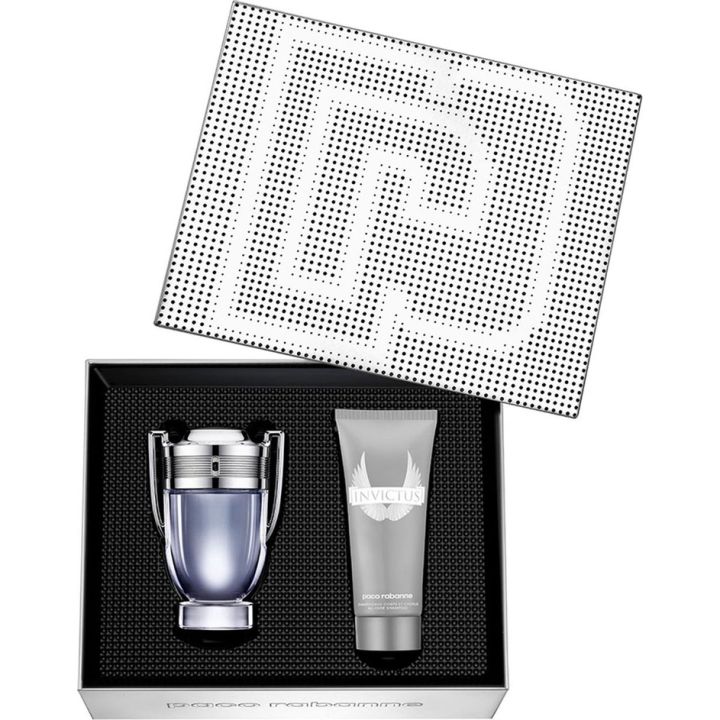 ORIGINAL Paco Rabanne Invictus EDT 100ML Perfume Gift Set | Lazada