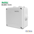 McGILL Weatherproof Junction Box 100x100x70mm with Rubber Seal MGJBRS ...