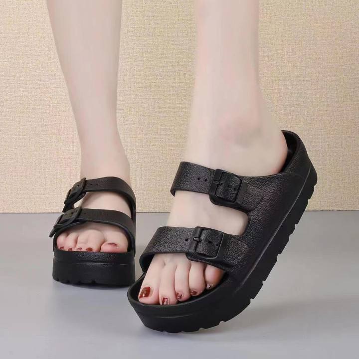 Mostwear Korean Two Strap Slippers For Women (standard) | Lazada PH