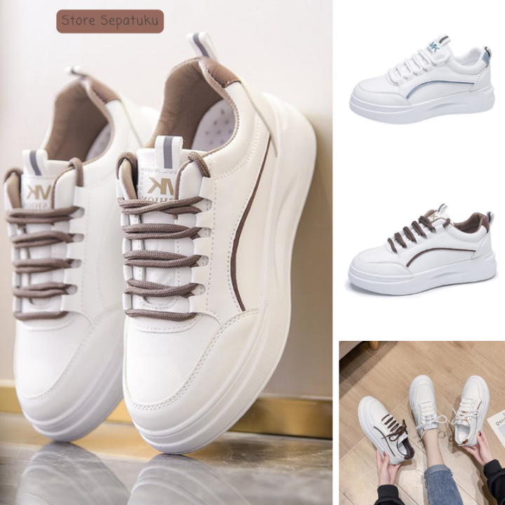 COD Sepatu Sneakers Wanita Sepatu Casual Kanvas YS 1120 | Lazada Indonesia