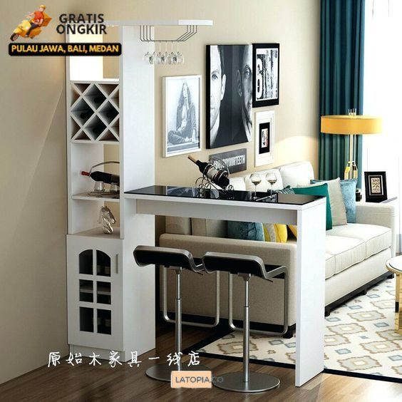 Meja Bar luxury apartemen desaind 120/150 cm (Non Rakitan interior ...
