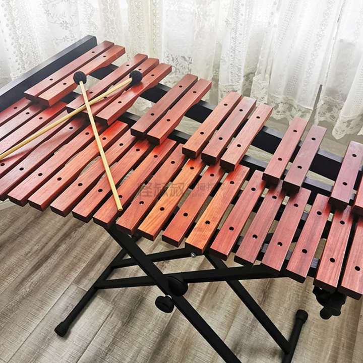 Marimba Muqin Zhong Qin 37-tone aluminum piano lyre percussion ...