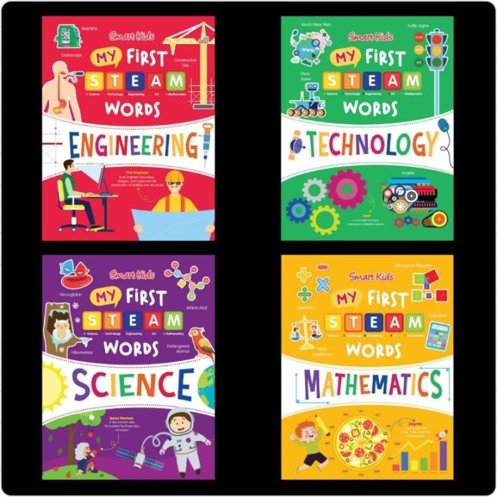 SMART KIDS MY FIRST STEAM WORDS-(EARLY LEARNING) | Lazada PH