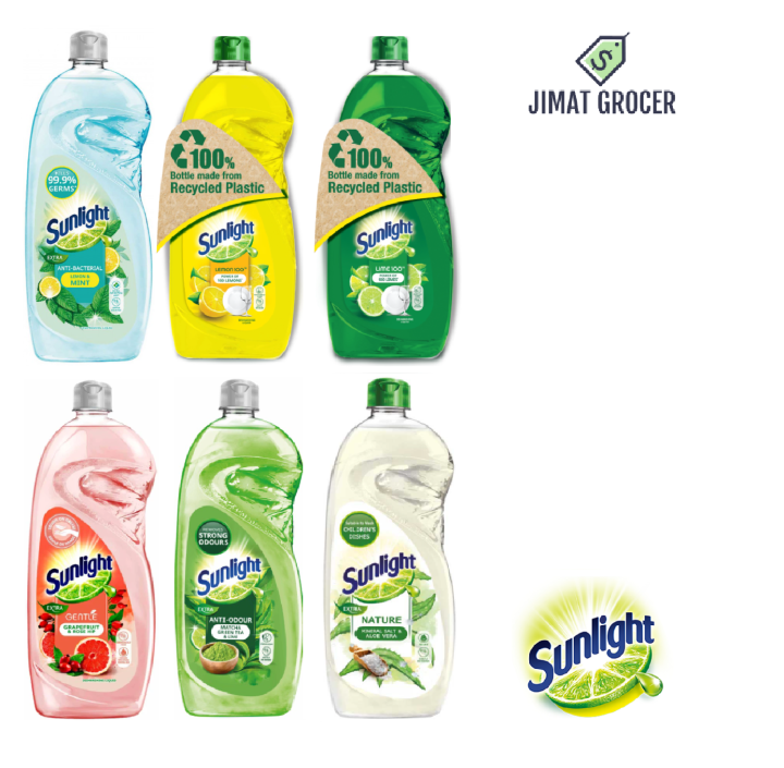 Sunlight Lime / Lemon Dishwash Liquid 800ml | Lazada