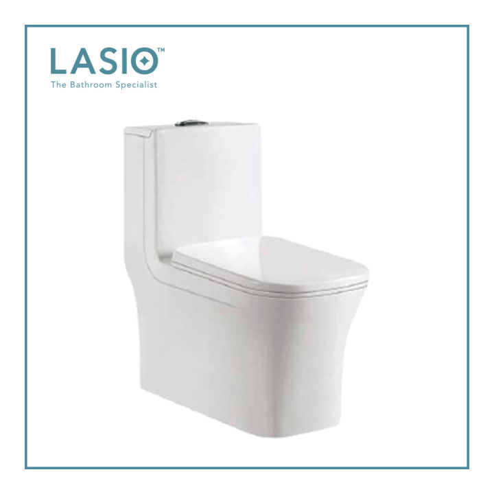 Lasio ONE-PIECE WASHDOWN WATER CLOSET W.C - Toilet Bowl Compact LUX814 ...