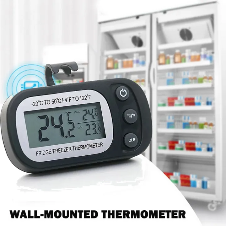 ic LCD Display Refrigeration Refrigerator Gauge Temperature Meter ...