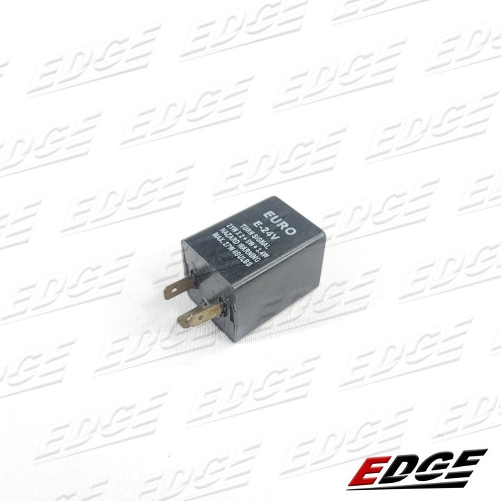Euro 3-terminal Turn Signal Relay 24v (Black) for Truck // E-24v 3 pin ...