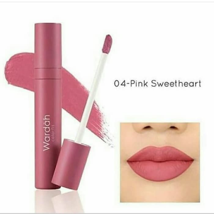 WARDAH VELVET MATTE 04 PINK SWEETHEART | Lazada Indonesia