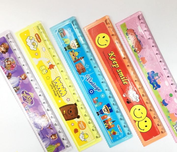 Ruler for Kids Boy and Girl Design Assorted Design Ruler School ...