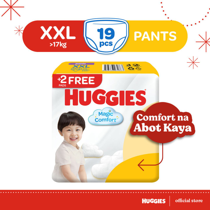 Huggies Magic Comfort Pants XXL - 19 pcs | Lazada PH