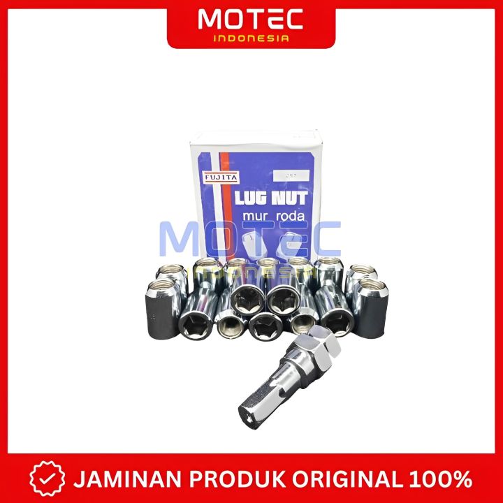Mur Racing Mur Roda Kunci L 12X1.5 Mobil Merk Fujita Original | Lazada ...