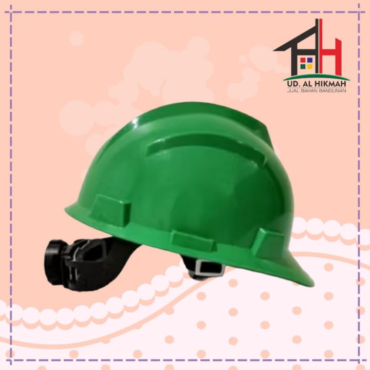 HELM PROYEK ENZO SNI FAST TRACK SAFETY HELM - HELM PROYEK SAFETY HIJAU ...