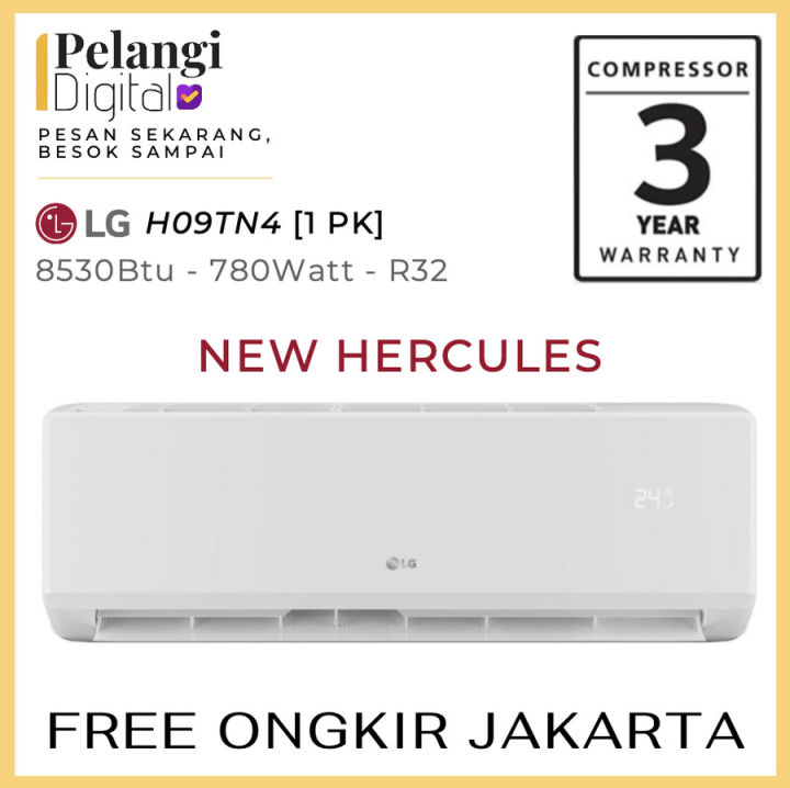 LG H09TN4 - 1PK AC NEW HERCULES NOVA Standard Split R32 | Lazada Indonesia