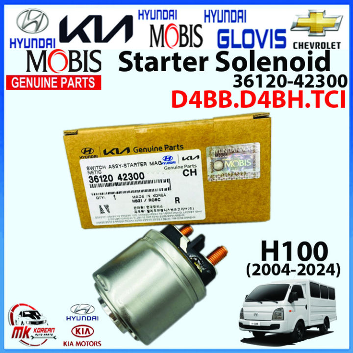[GENUINE] Starter Solenoid/Starter Magnetic Switch for H100(2004-2024 ...