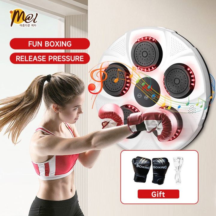 Music Boxing Machine Wall Punching Pad Kicking Bluetooth Boxing | Lazada PH
