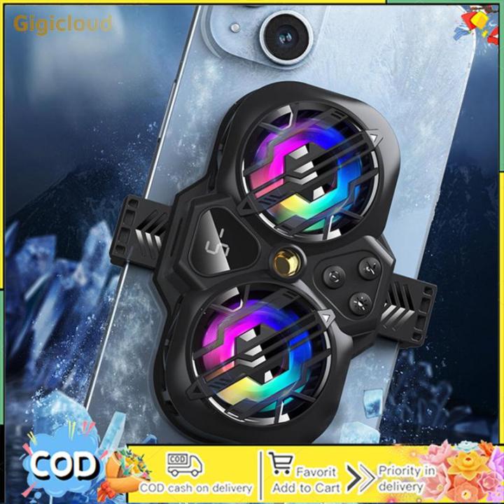 K11 Mobile Phone Cooler Cool Lighting Cell Phone Live Streaming ...