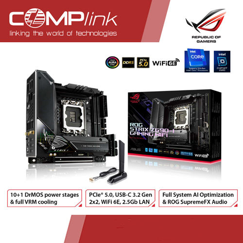 ASUS ROG Strix Z690-G Gaming WiFi Intel LGA 1700 mATX gaming ...