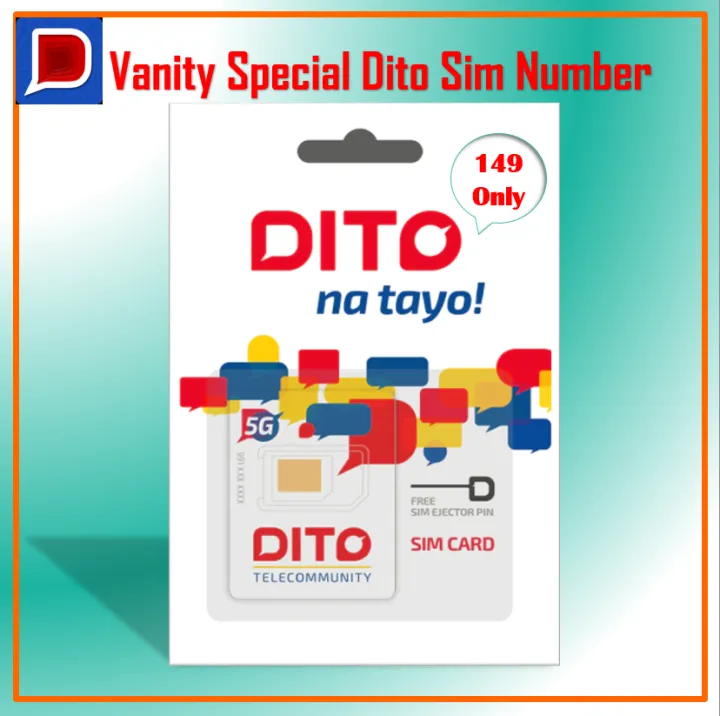 Special Dito Sim Number Starting 0992/0993 With 5GB DATA UP TO 7GB You ...