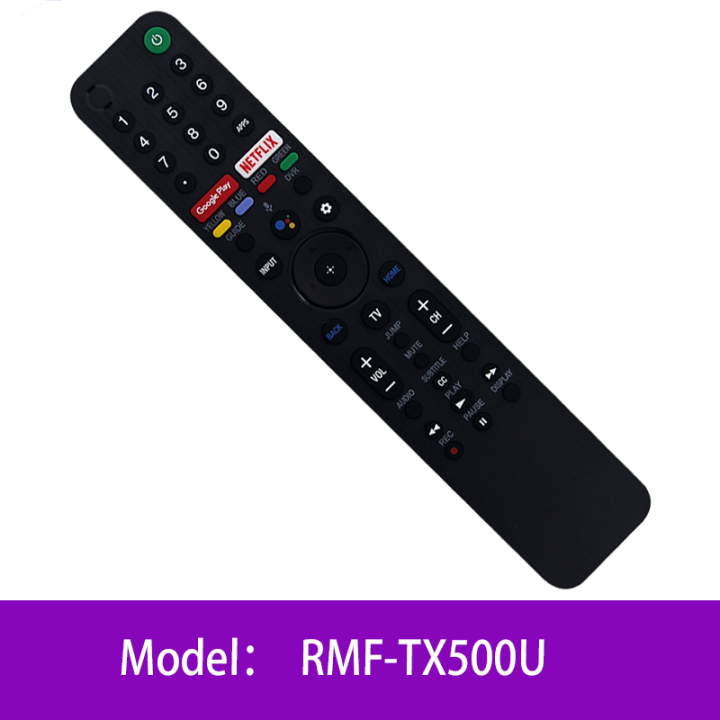 RMF-TX500U Sub RMF-TX500P RMF-TX500E Voice Remote Control for Sony Bravia LED OLED 4K UHD HDR ...