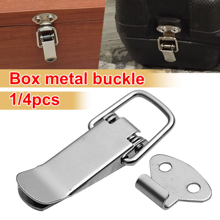 1/4/10/20PCS Box buckle Stainless Steel Spring Toggle Duckbill Locking ...