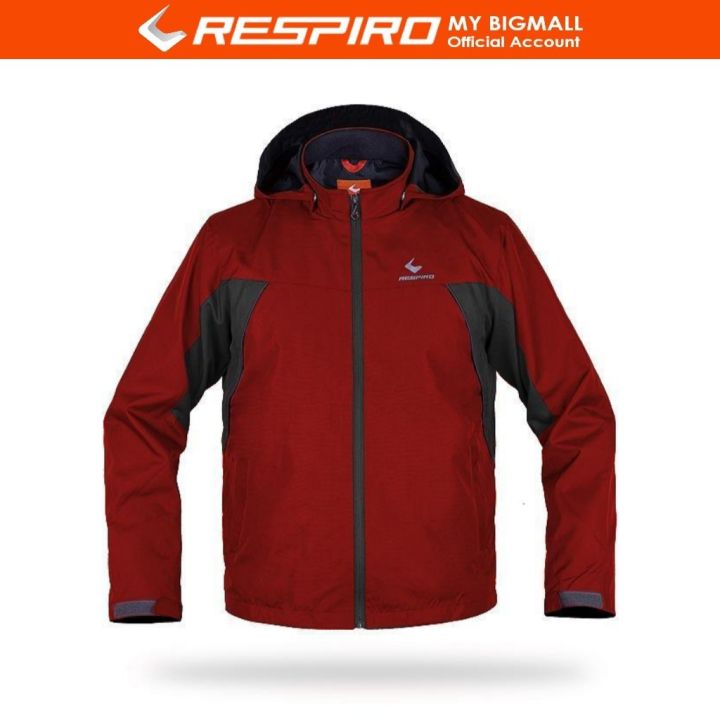 JAKET MOTOR RESPIRO VENOZ R1 HOODIE ORIGINAL WINDPROOF PRIA WANITA ...