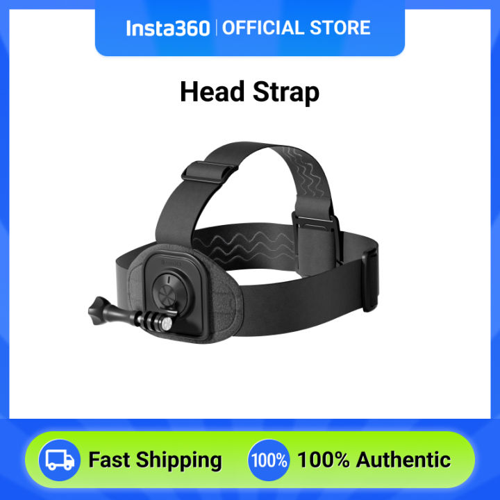 Insta360 Head Strap, For GO 3, X3,ONE RS, GO 2,ONE X2, first person ...