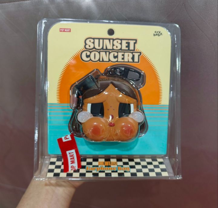 พร้อมส่ง POPMART CRYBABY Sunset Concert Series Earphone Case เคสairpod ...