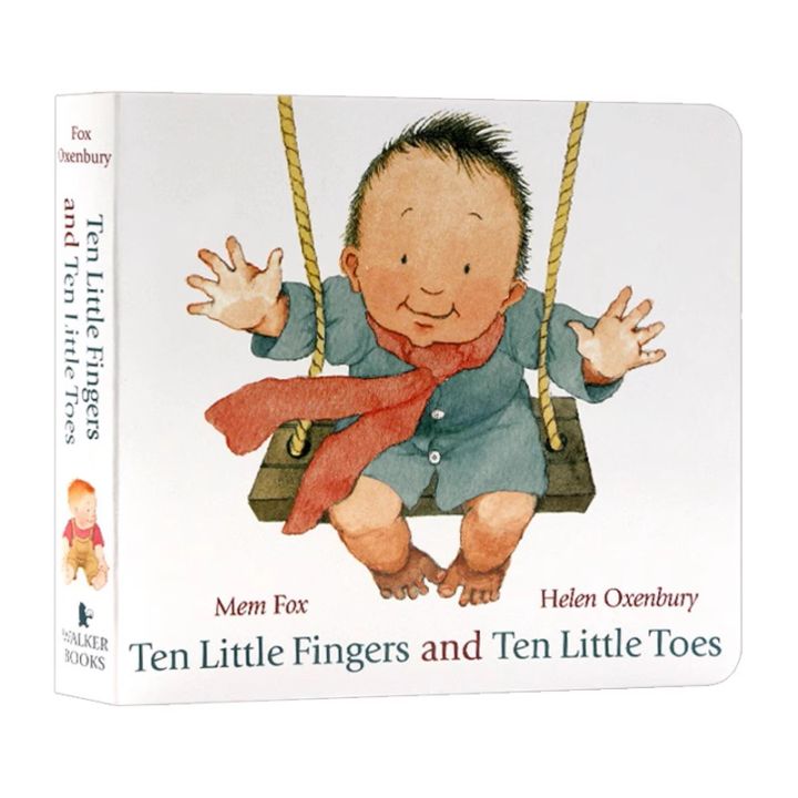 Ten Little Fingers and Ten Little Toes，boardbook / 十个手指头和十个脚趾头 精装图画书 0 ...