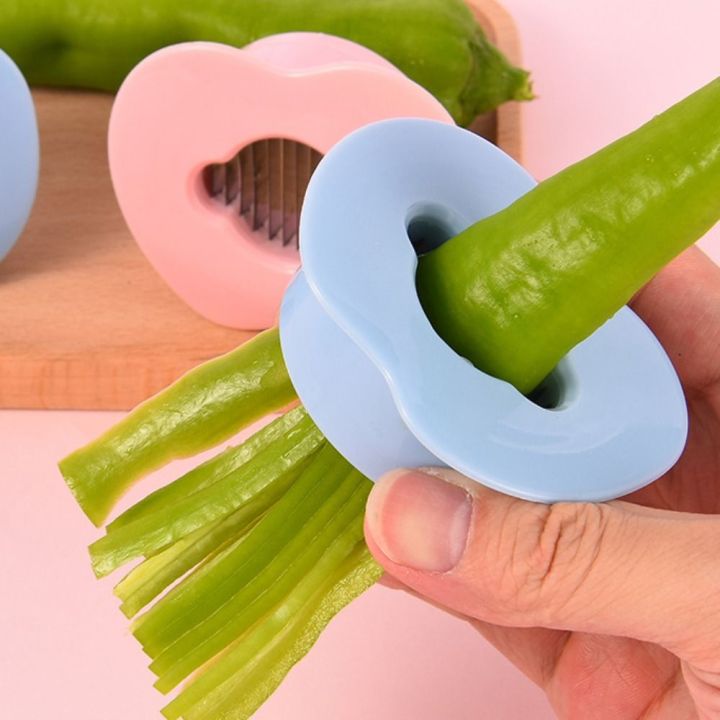 ZYJC Onion Chili Stainless Steel Remover Practical Grater French Bean ...