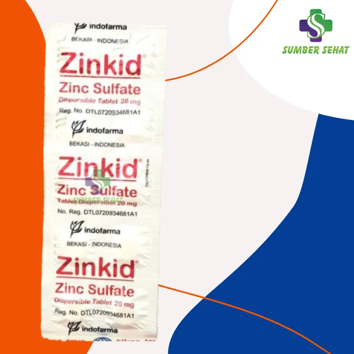 ZINKID 20 MG STRIP 10 TABLET | Lazada Indonesia