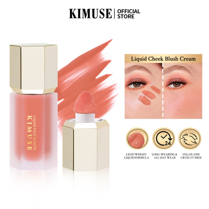 KIMUSE 12 Colors Liquid Cheek Blush Cream | Lazada PH