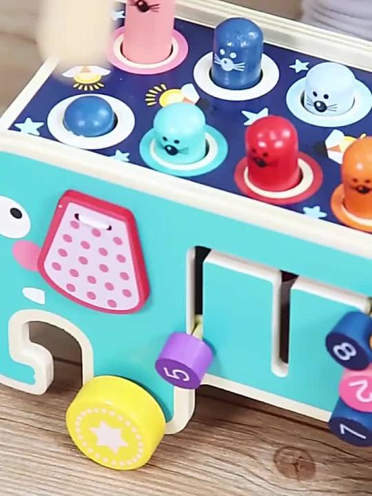 Babytoys Bebe toddler kids wooden fun game Montessori activity toys for ... Babytoys Bebe toddler kids wooden fun game Montessori activity toys for ...