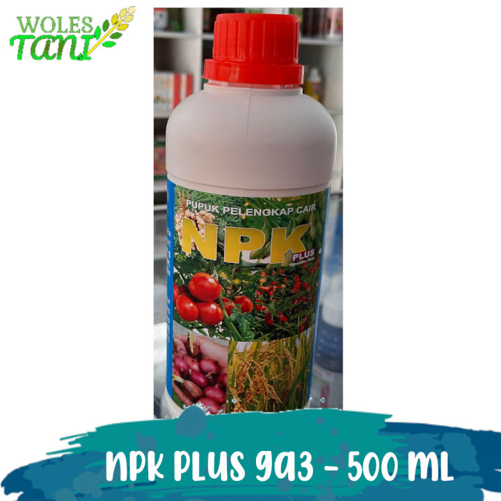 Pupuk NPK Plus GA3 500 ml Pupuk NPK Cair | Lazada Indonesia