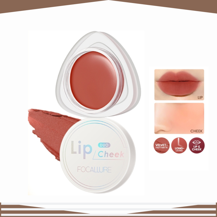 Focallure Creamy Lip & Cheek Duo / Dual Use Lip Mud Lip Clay & Velvet ... Focallure Creamy Lip & Cheek Duo / Dual Use Lip Mud Lip Clay & Velvet ...