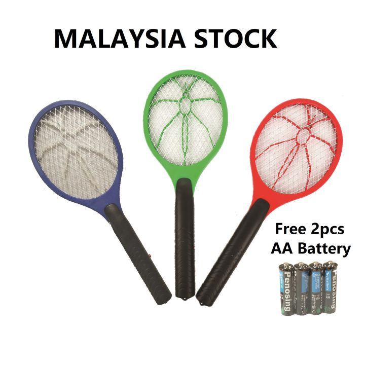 Mosquito Racket / Insects Zapper Swatter Racket / Raket Nyamuk ...