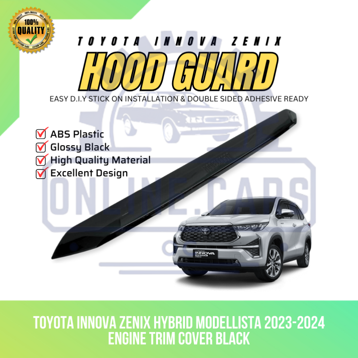 OC TOYOTA INNOVA ZENIX HYBRID MODELLISTA 2023-2024 ENGINE TRIM COVER ...