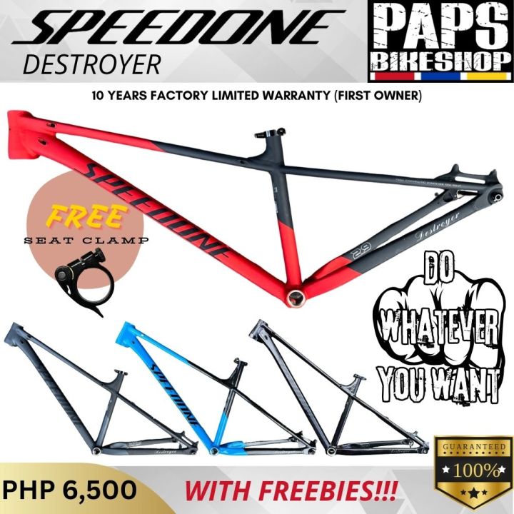 SPEEDONE DESTROYER FRAME HT ALL MOUNTAIN ENDURO | Lazada PH