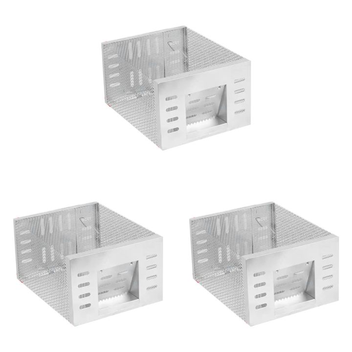 [LYH Store] Exclusive3X Rat Trap Mousetrap Automatic Continuous Cycle ...