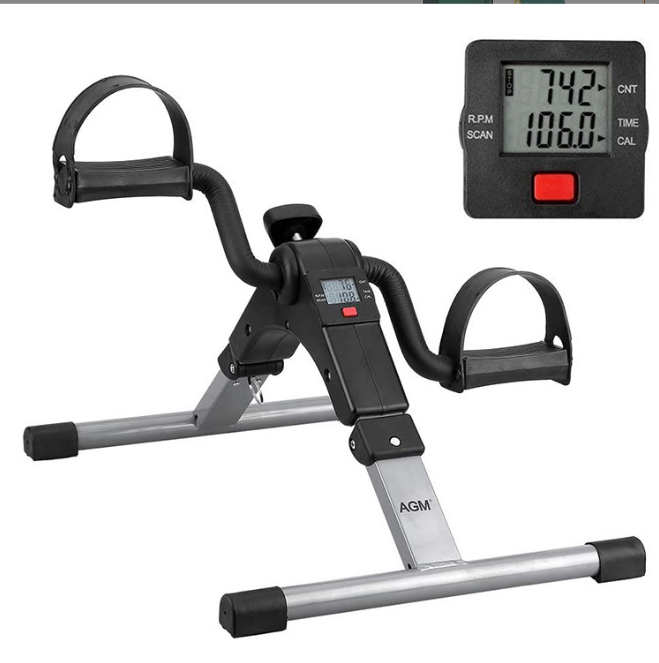 เครื่องปั่นจักรยาน นั่งออกกำลังกาย เครื่องถีบจักรยาน พับเก็บได้ แบบพกพา ...