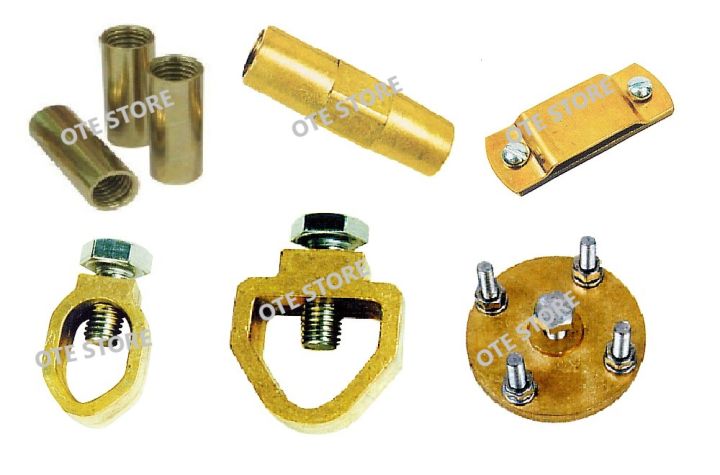 COPPER EARTHING FITTING & LIGHTNING CONDUCTOR ITEM (COPPER ROD CLAMP ...