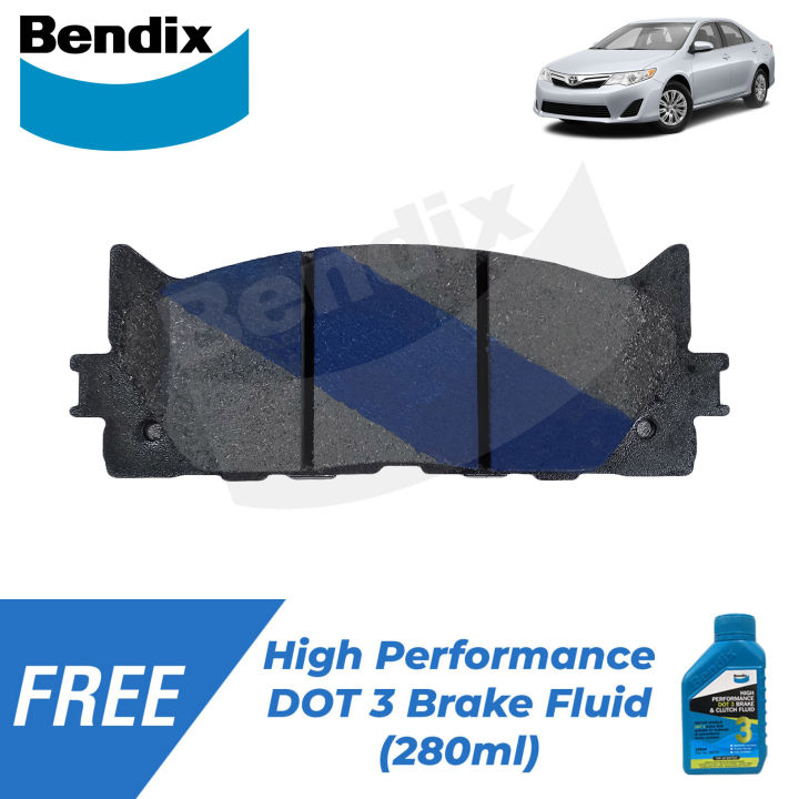 Bendix Brake Pads GCT DB1800 Front Set for Toyota Camry 2006-2018 | Lazada PH