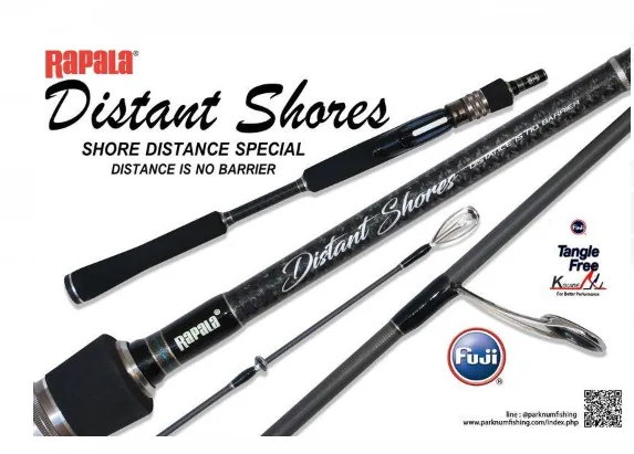 RAPALA Distant Shores RDSS902H Spinning Fishing Rod Distance Shore ...