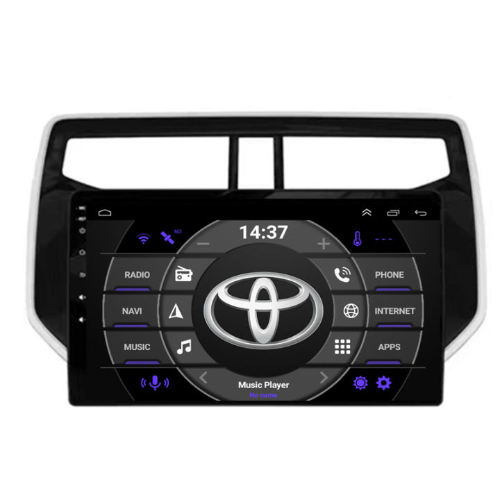 Car Android Head Unit Units Car Stereo with Panel for Toyota Rush 2016 ...