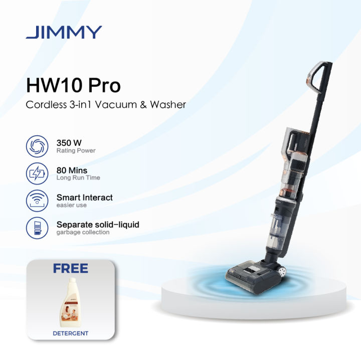 [NEW] JIMMY Sirius HW10 Pro Cordless 3-in-1 Vacuum and Washer JMY-HW10PRO | Lazada