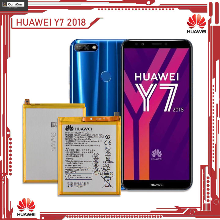 For Huawei Y7 2018 | Battery Model: HB366481ECW Original Capacity High ...