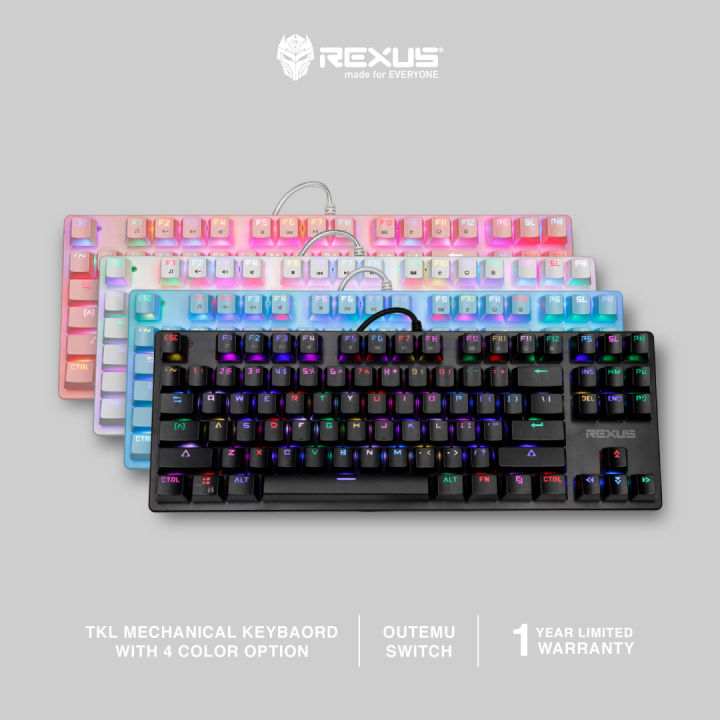 Rexus Keyboard Gaming Mechanical Legionare MX9 TKL RGB | Lazada Indonesia