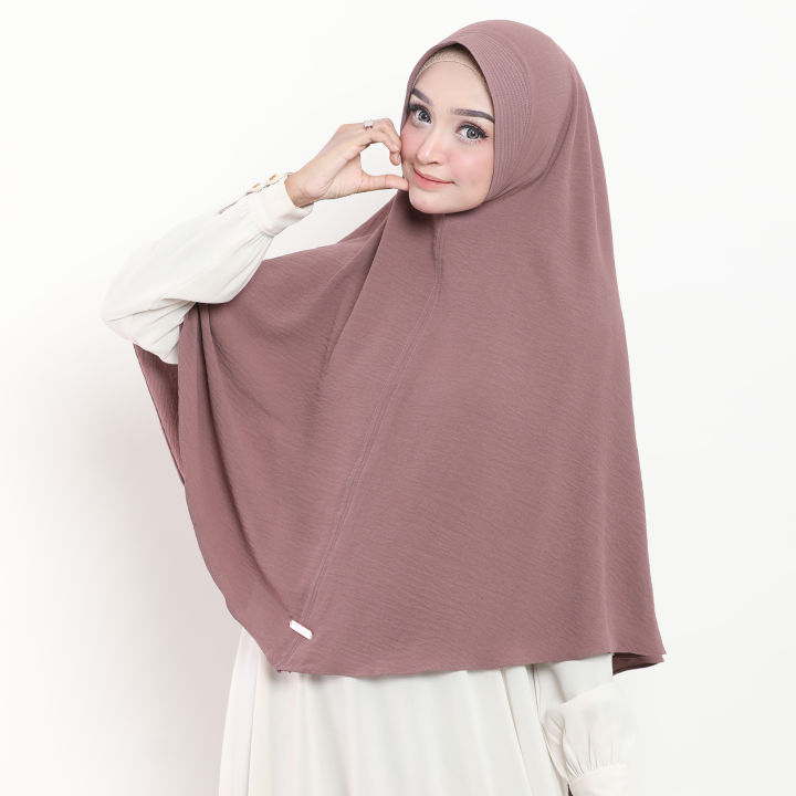 HIJAB PET XL CRINKLE AIRFLOW NON TALI PREMIUM | Lazada Indonesia
