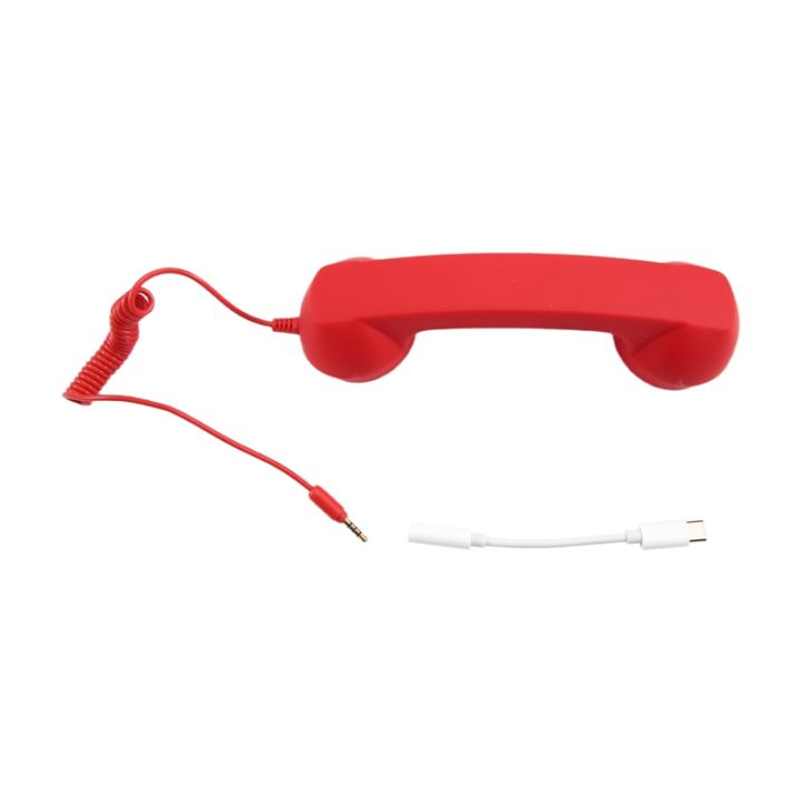 Retro Telephone Handset Receivers Headphones for Phone,Tablet, Headset ...