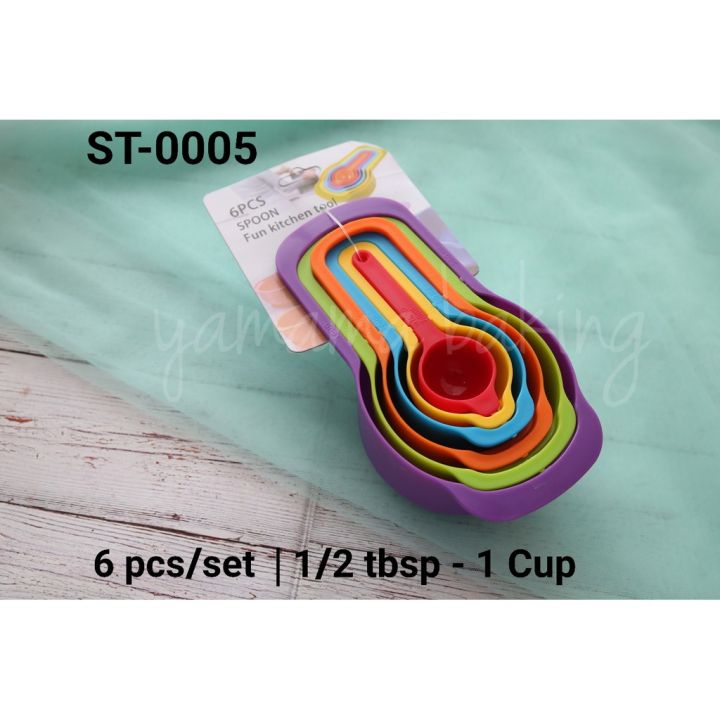 ST-0005 Sendok takar sendok ukur takaran cup set measuring spoon ...